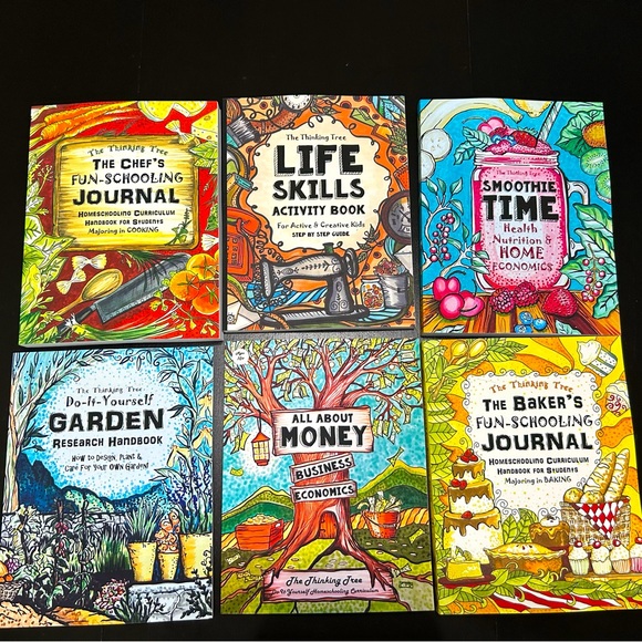 The Thinking Tree | Other | New The Thinking Tree Activity Books Set Of ...